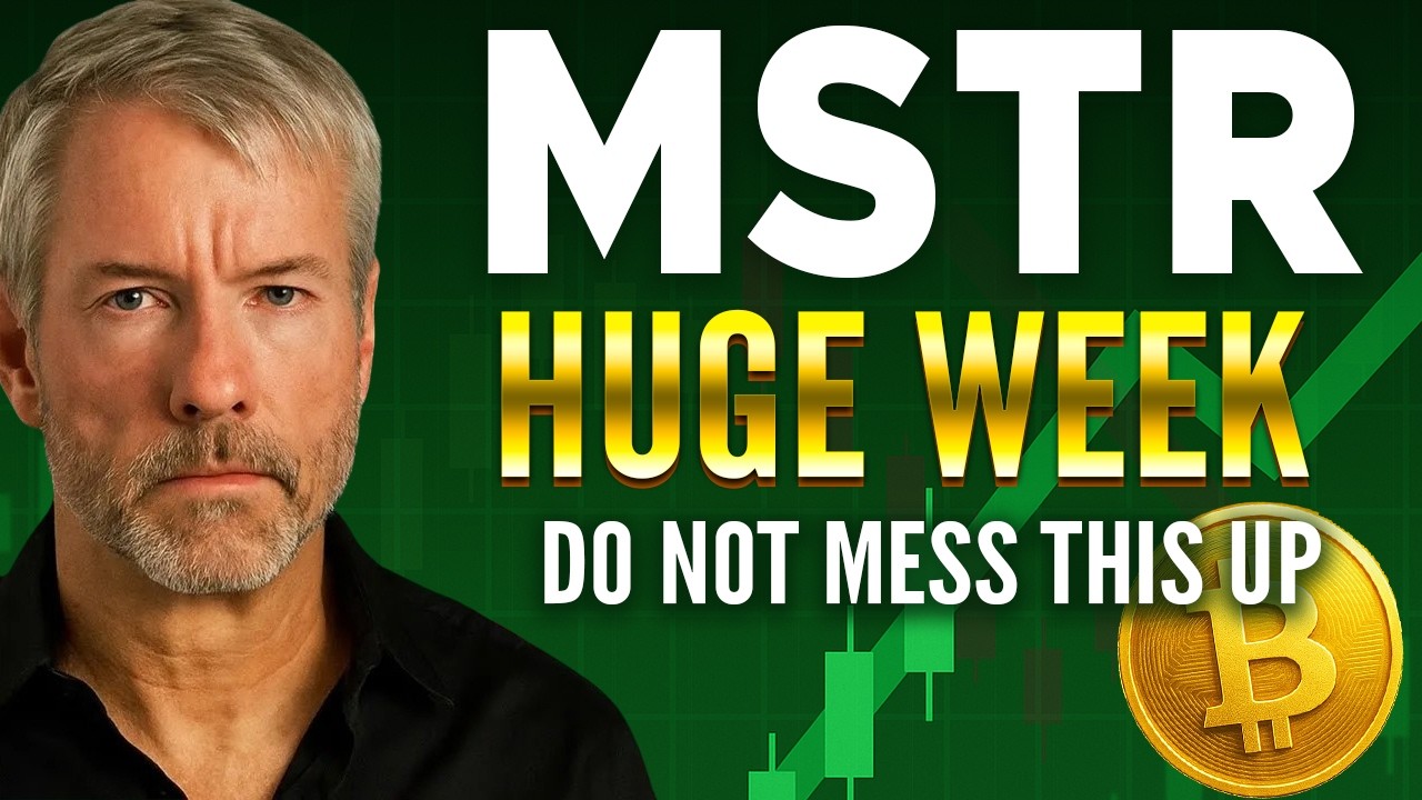 🚨MSTR — HUGE WEEK — MASSIVE GAINS AHEAD, DO NOT MESS THIS UP - YouTube