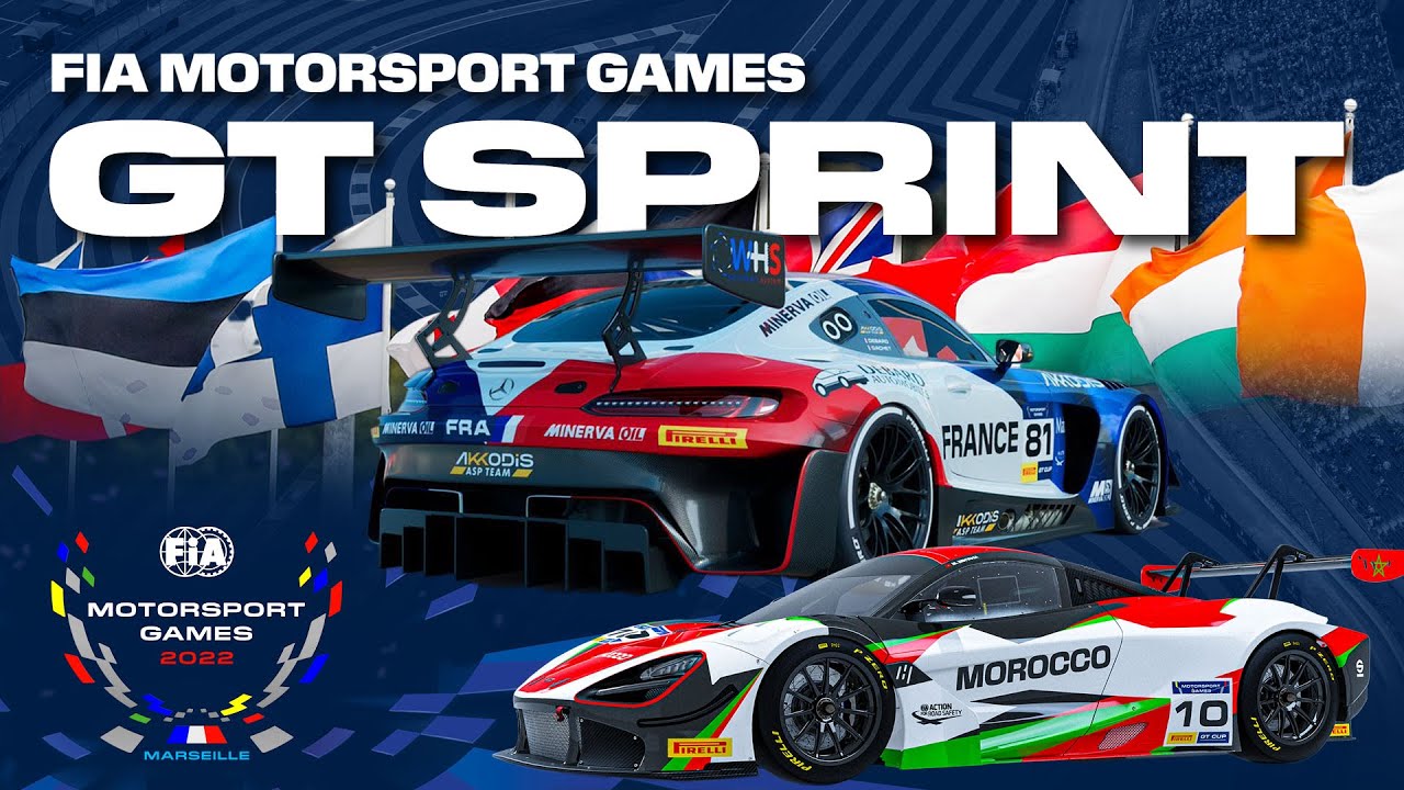 LIVE | GT Sprint | Main Race Final | 2022 FIA Motorsport Games (English ...