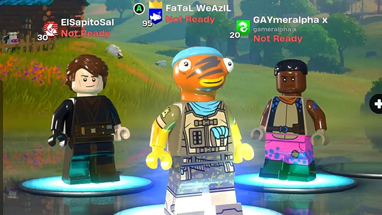 LEGO Fortnite - Fighting Brutes, Exploring Lava Caves and Shenanigans ...