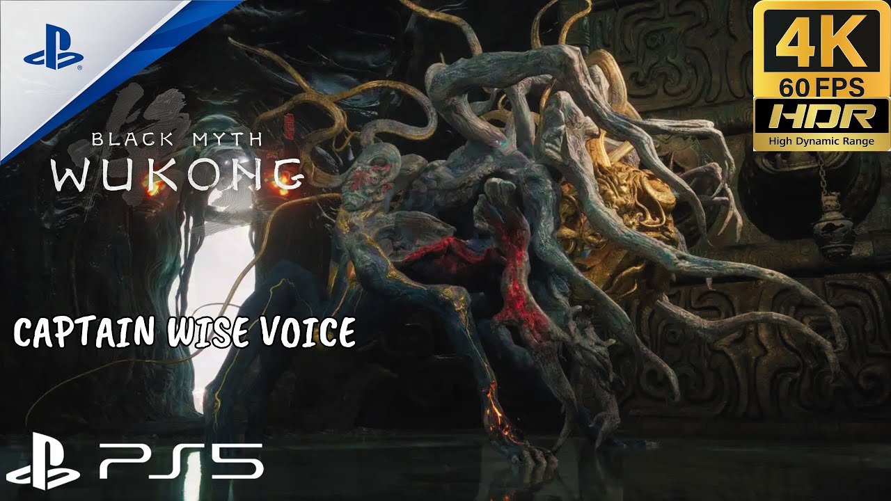 Black Myth: Wukong vs Captain Wise-Voice - Chapter 3 (PS5) 4K 60FPS HDR ...