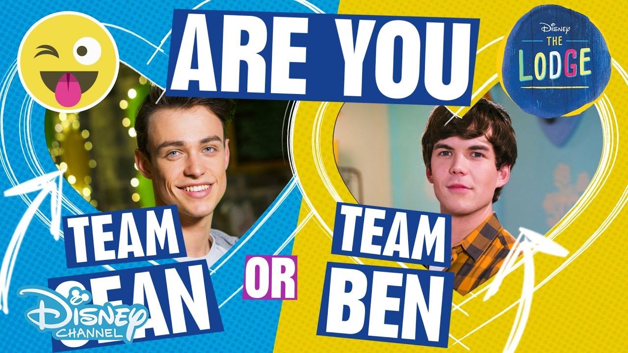 The Lodge | Team Sean or Team Ben Whosie Game | Official Disney Channel ...