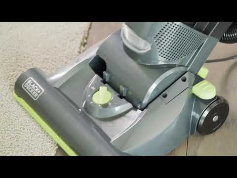 Black + Decker Corded Upright Vacuum (Model #BDXURV309G)