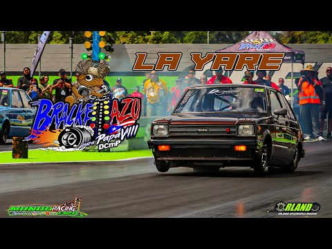 13B STICK SHIFT TOYOTA STARLET La Yare - 7.76 @ 181 MPH 🔥🔥