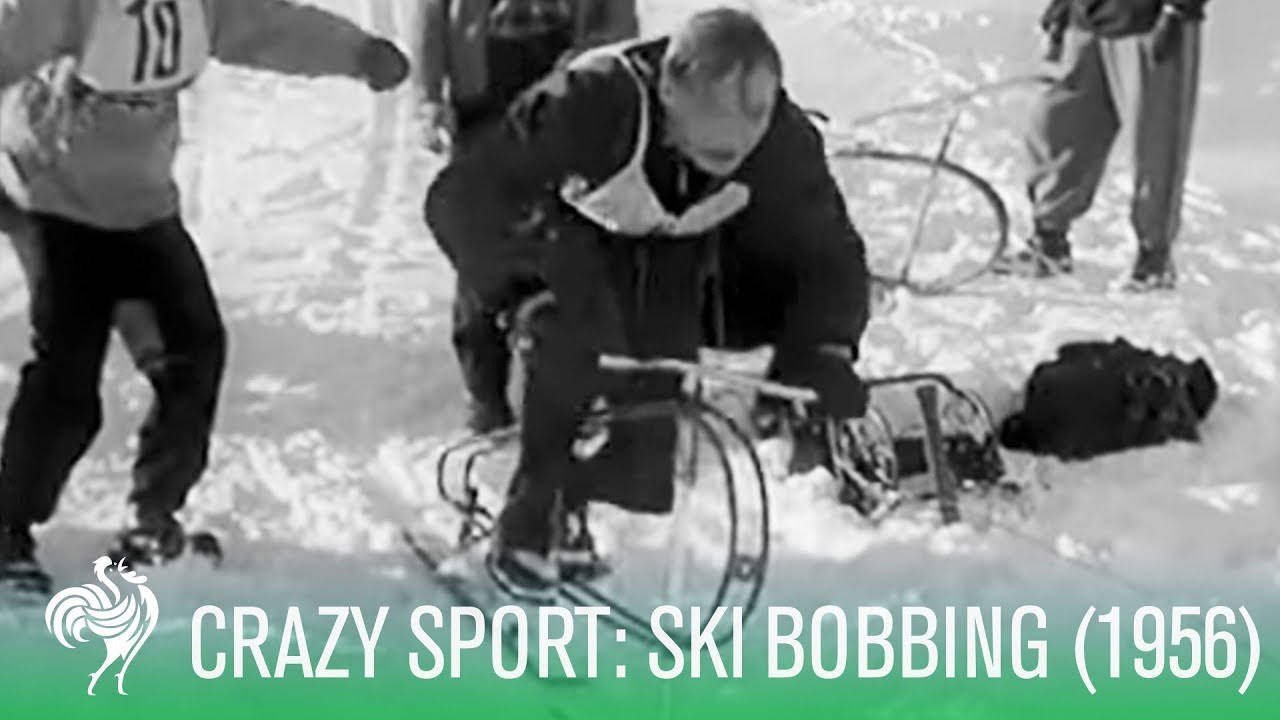 Ski Bobbing - Dangerous Sport of 1956 - YouTube