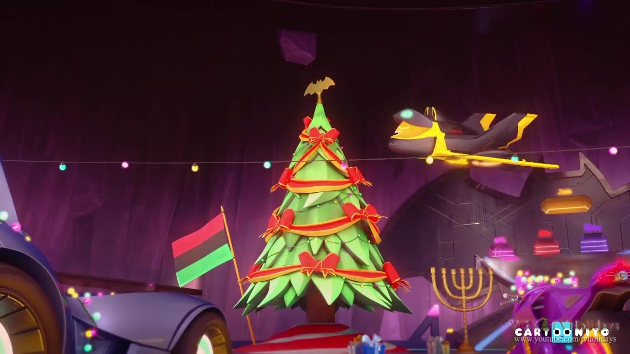 Cartoonito HD US Christmas Advert 2022 🎄 Batwheels Holidays on Ice ...