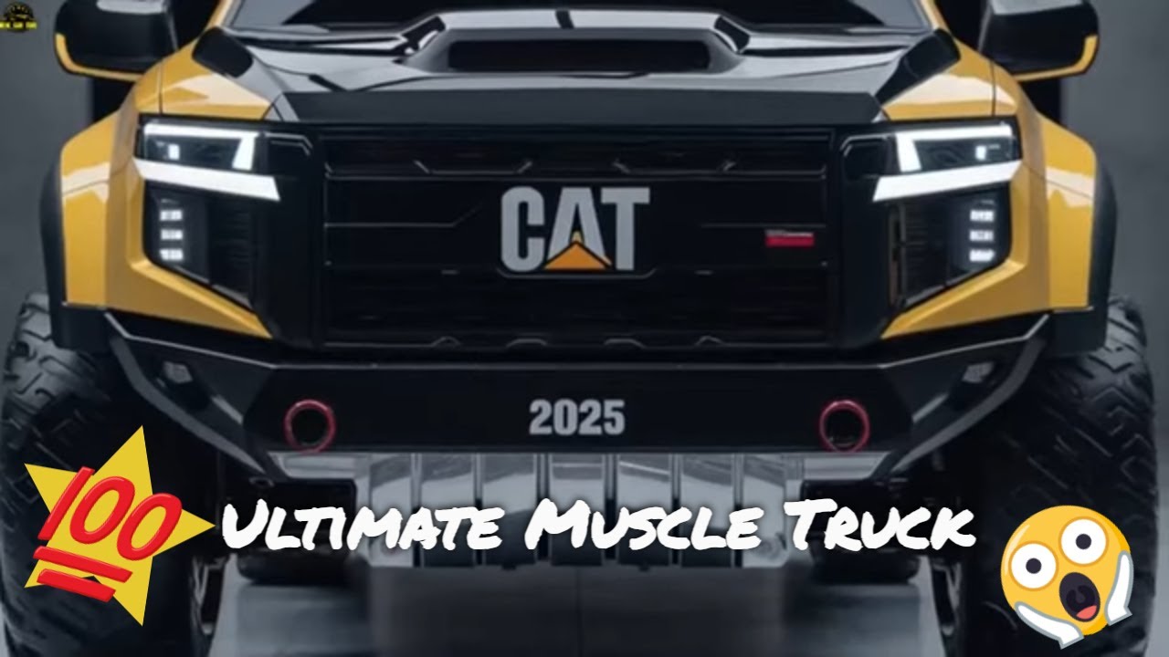 First Look at the 2025 CAT Pickup Truck! Kar blo Engineers ya #CAT # ...