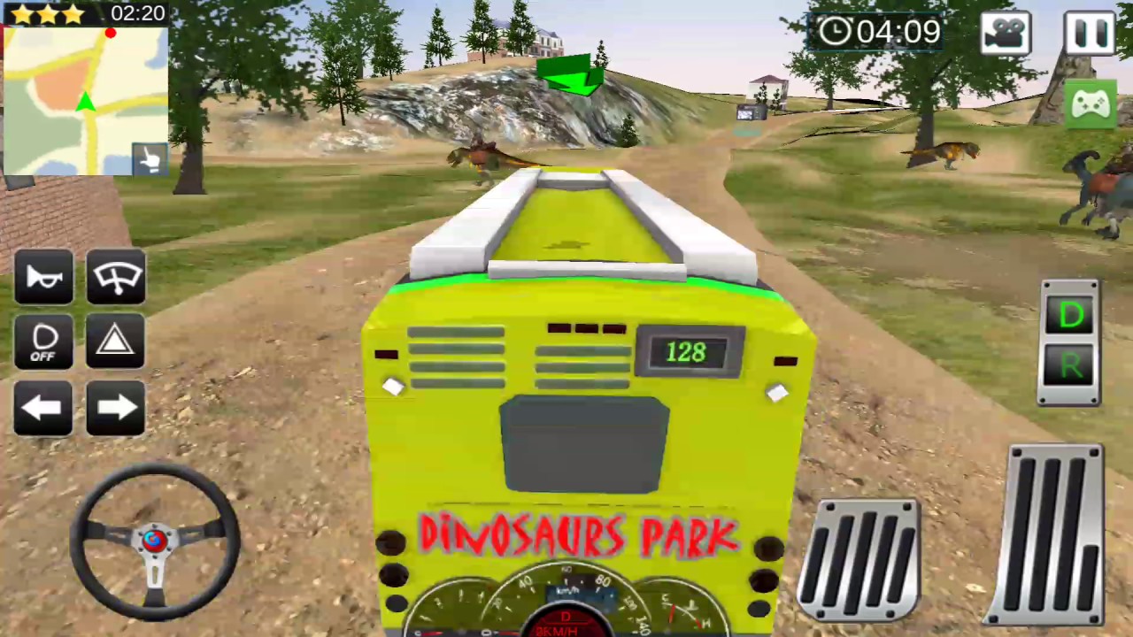 Super Dinosaur Park Sim 3D - Bus Driving Simulator Game - Android ...