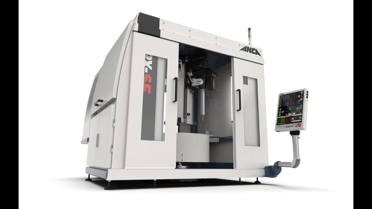 ANCA EPX-SF: The cutting edge for superior tool performance - YouTube