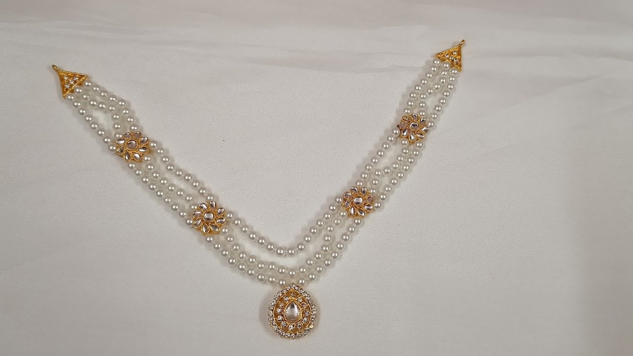 New Gadi Mala / Har /necklace / Thakorji Shringar - YouTube