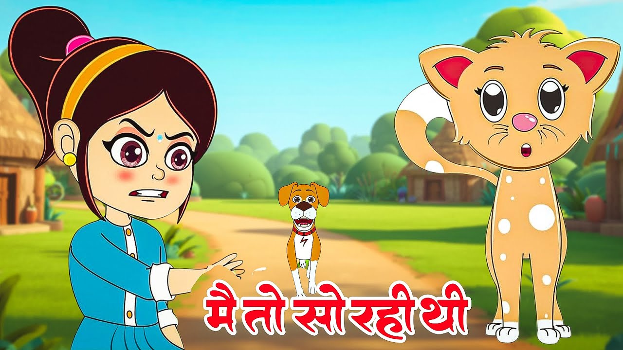 Mai To So Rahi Thi - मै तो सो रही थी non stop 25 Minuts Rhymes - YouTube