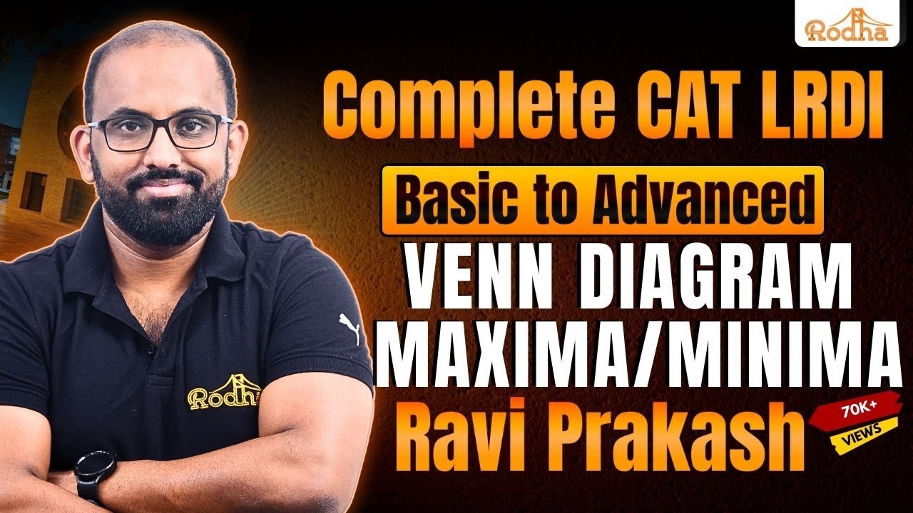 Venn Diagrams - 9 I Maxima Minima in Venn Diagram I CAT I Logical Reasoning I LRDI - YouTube