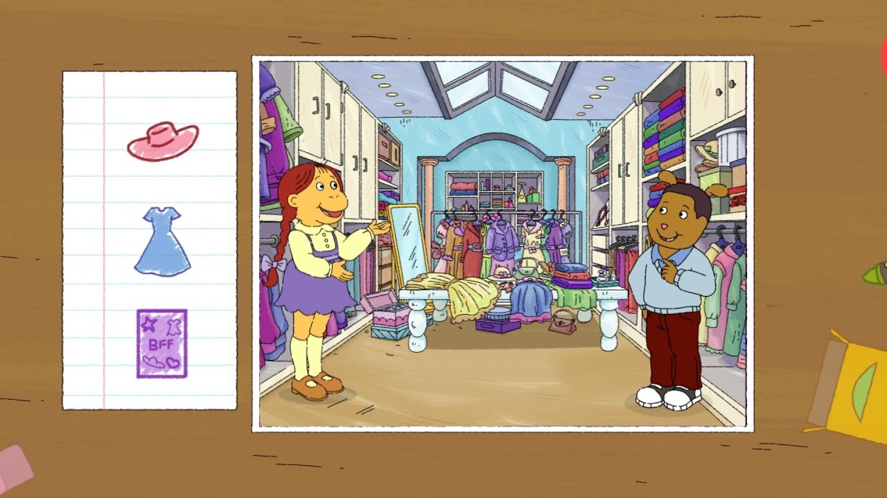 Arthur - Arthur's Tiny Tales (Muffy's Stories) - YouTube