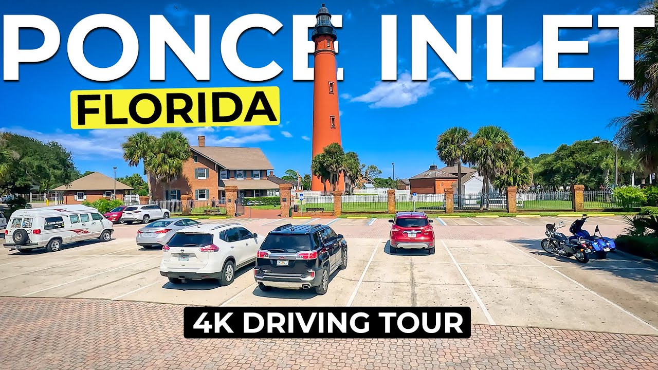 EPIC DRIVE around PONCE INLET, Florida - 4K (Ultra HD) Driving Tour ...