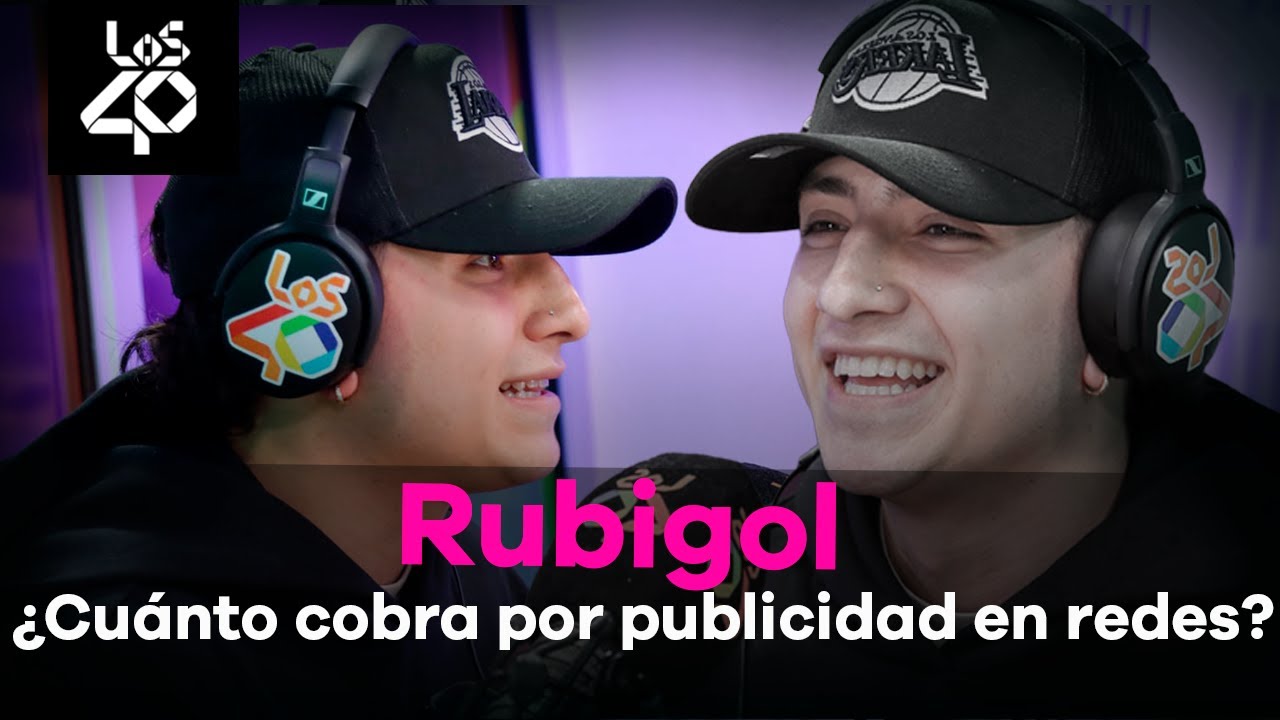 ¿Cuánto cobra Rubigol por publicidad en sus redes? - YouTube