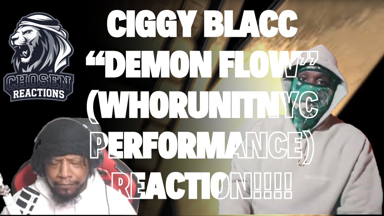 CIGGY BLACC UNLEASHES 'DEMON FLOW! 🔥(WhoRunItNYC Performance) REACTION!!!! - YouTube