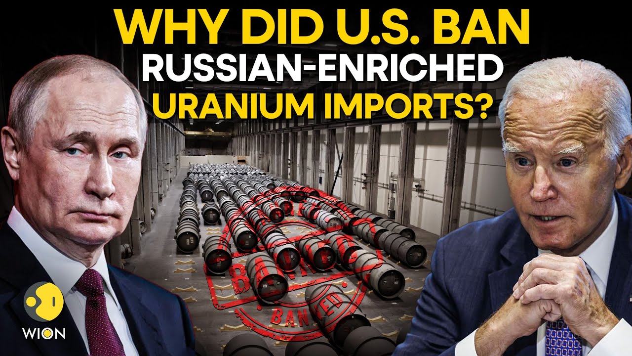 Joe Biden signs ban on imports of Russian nuclear reactor fuel into law ...