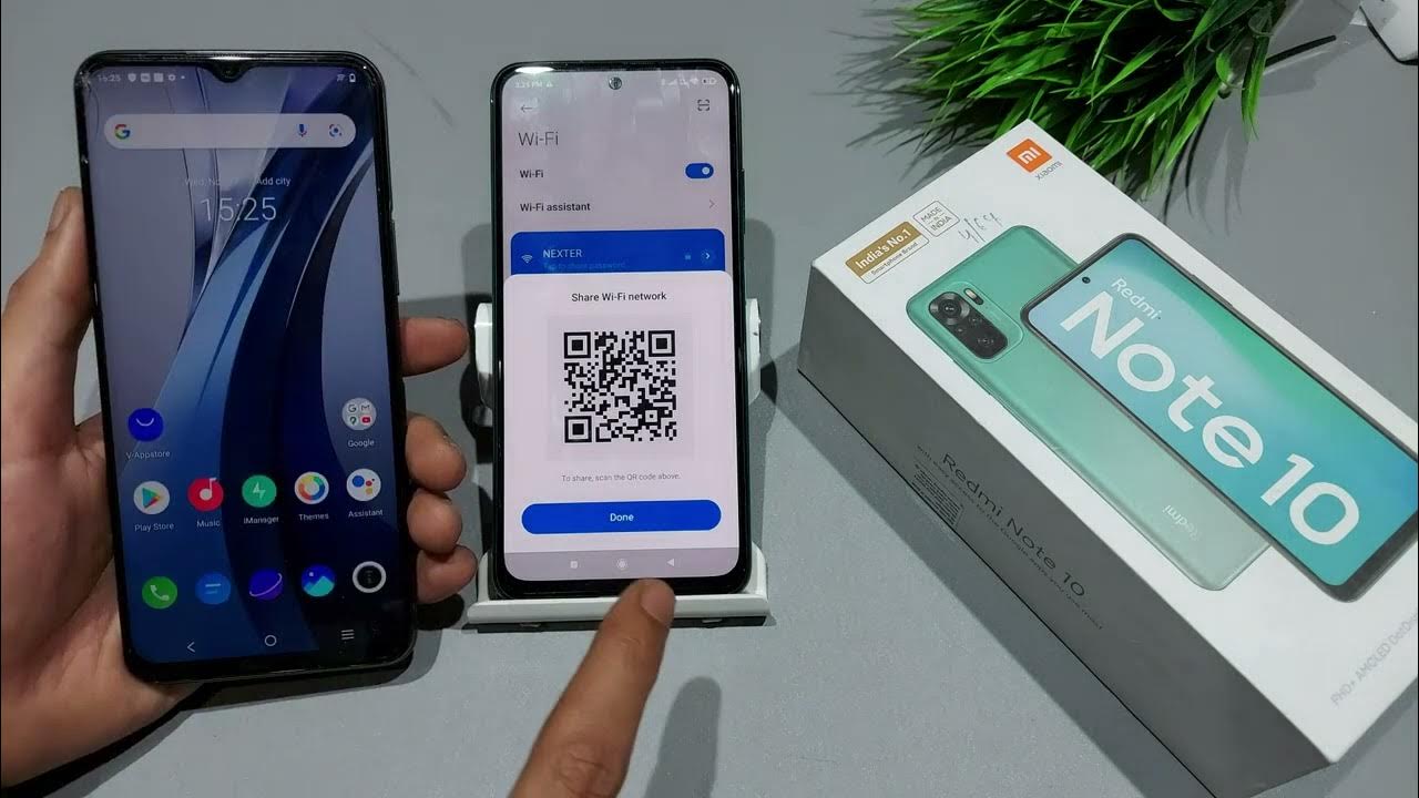 Redmi note 10 wifi qr code setting | How to scan wifi QR code in Redmi ...