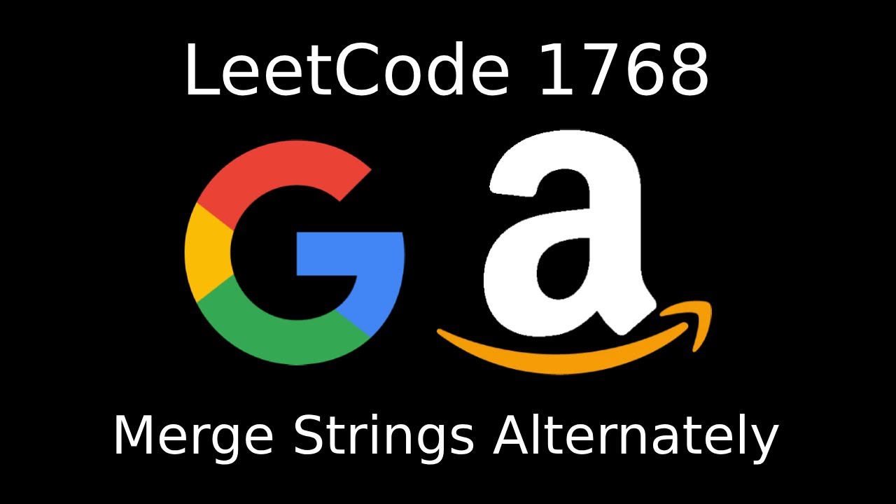 Leetcode 1768 Merge Strings Alternately Youtube 0864