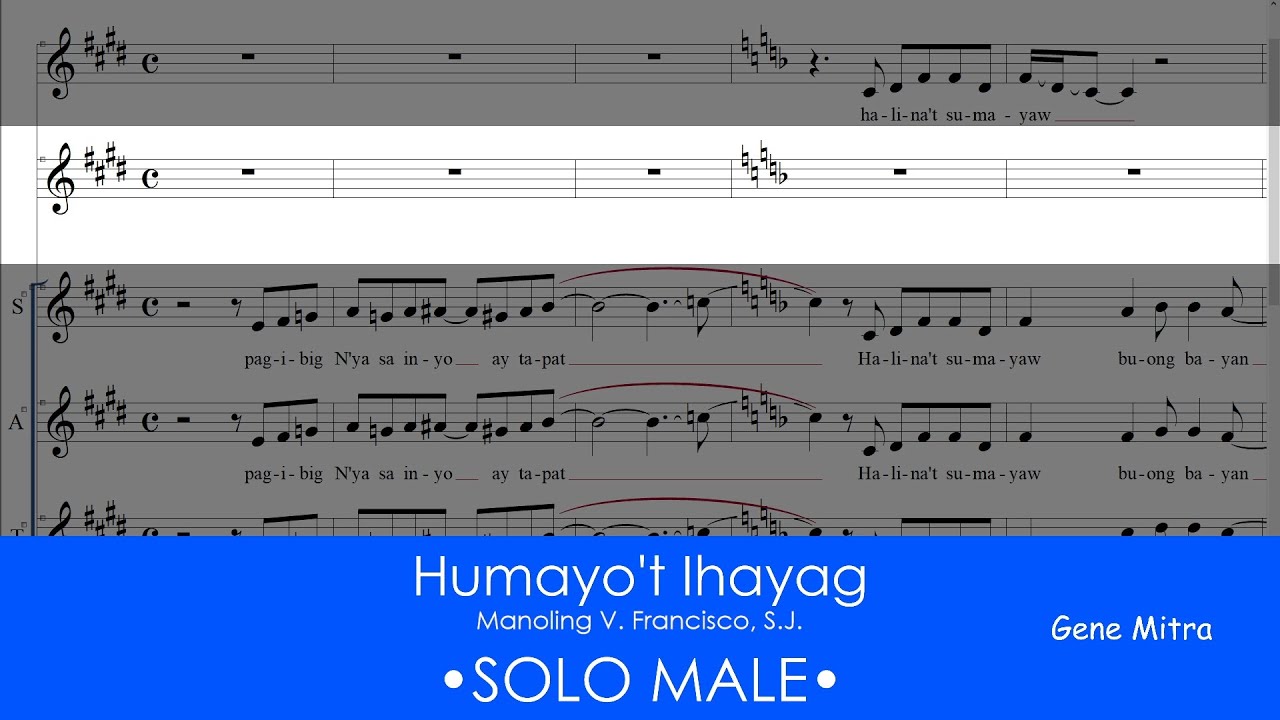 Humayo't Ihayag (Short Version) • Solo Male - YouTube