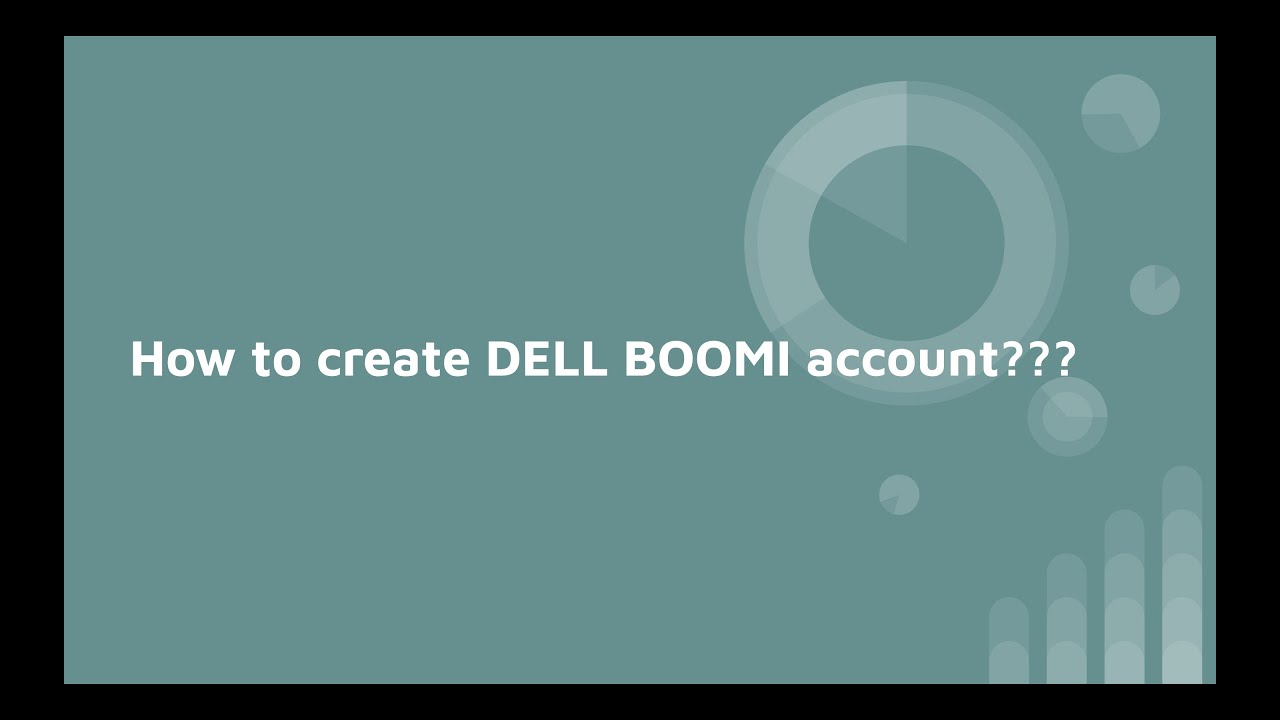 Dell Boomi Tutorial Day-2 | How to Create Boomi Account | Boomi World - YouTube