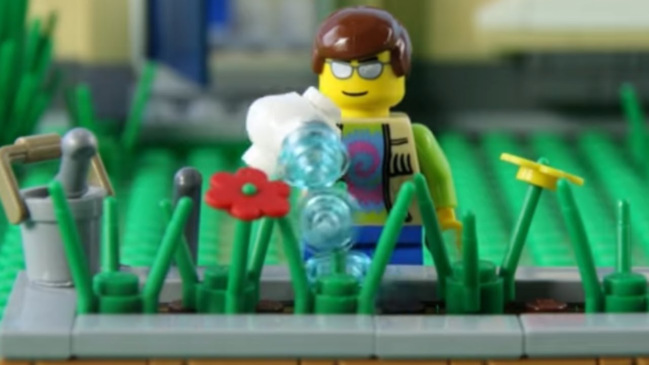 LEGO Valentines Day Special! STOP MOTION LEGO Billy's Acts of Kindness ...