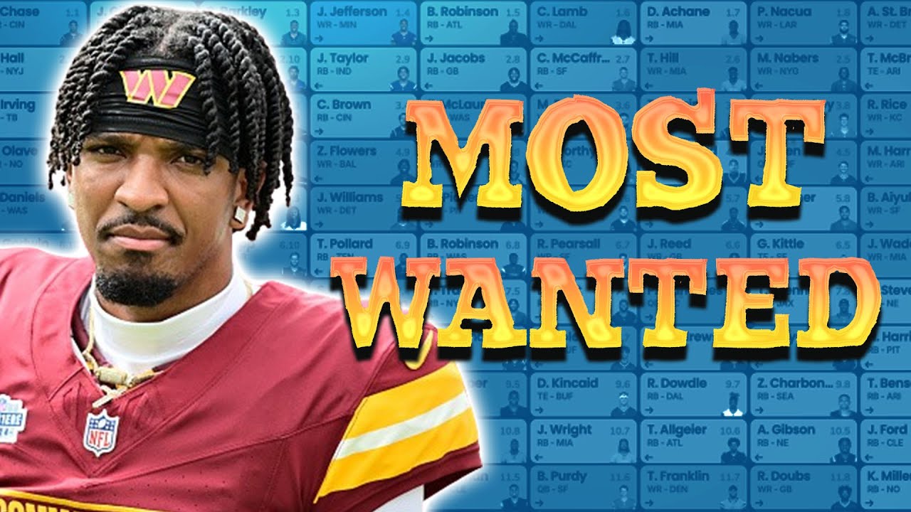 15 Most Wanted Fantasy Football Players of 2025 | League Winners ...