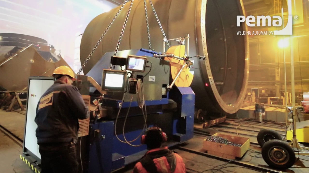 Circular Seam Preparation and Root Opening with PEMA CM 55 Milling ...