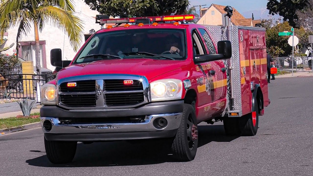 LACoFD Squad 3 & Care Amb. - YouTube