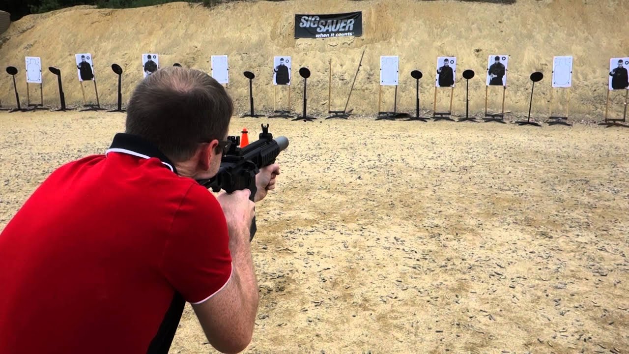 Suppressed SIG MCX LVAW 300BLK Piston AR Assault Rifle/Carbine/SBR at ...