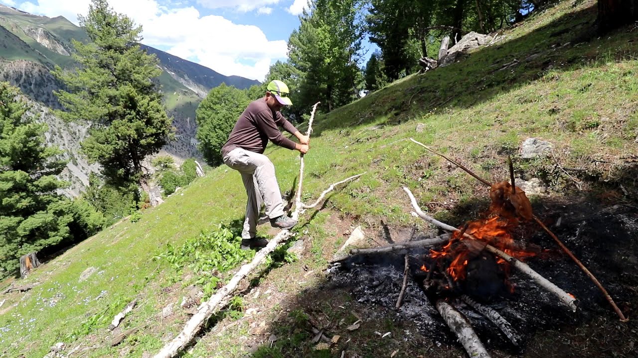 COOKING FULL CHICKEN IN THE FOREST OF GAPPA VALLEY | NAGAR VALLEY ...