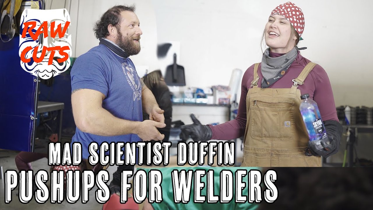 Pushups For Welders - Mad Scientist Duffin - Wellness Friday - YouTube
