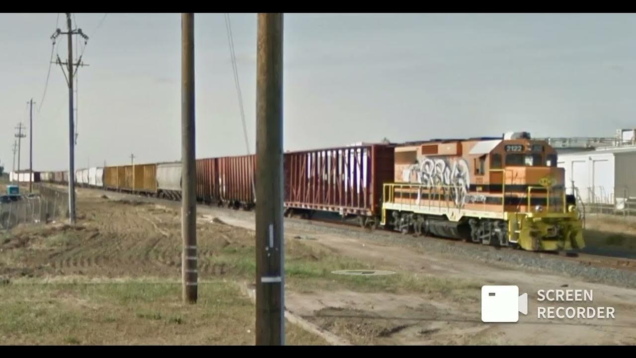 I found SJVR 2122 at Sanger ca on the 2016 street view - YouTube