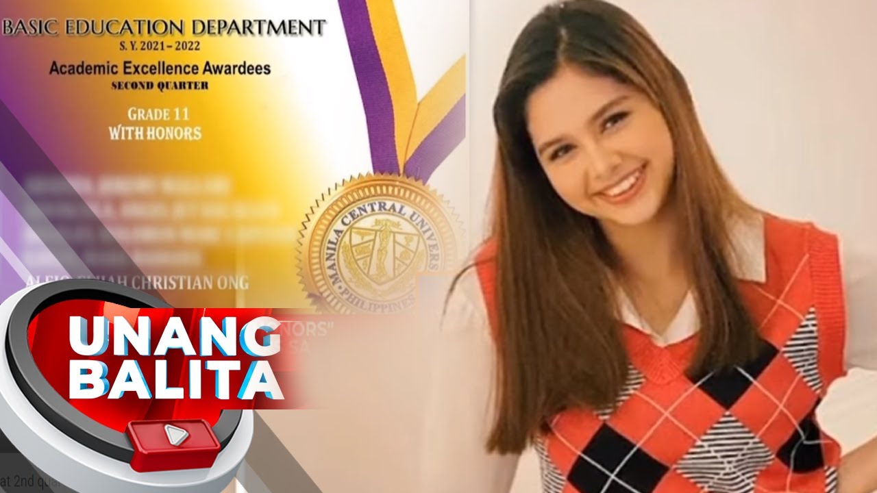 Elijah Alejo, 'with honors' sa 1st at 2nd quarters sa school year 2021 ...