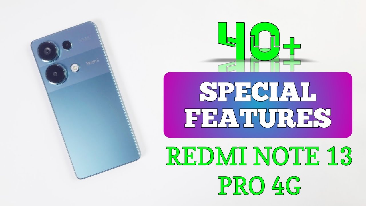 Redmi Note 13 Pro Tips & Tricks | 40++ Special Features & Unique ...