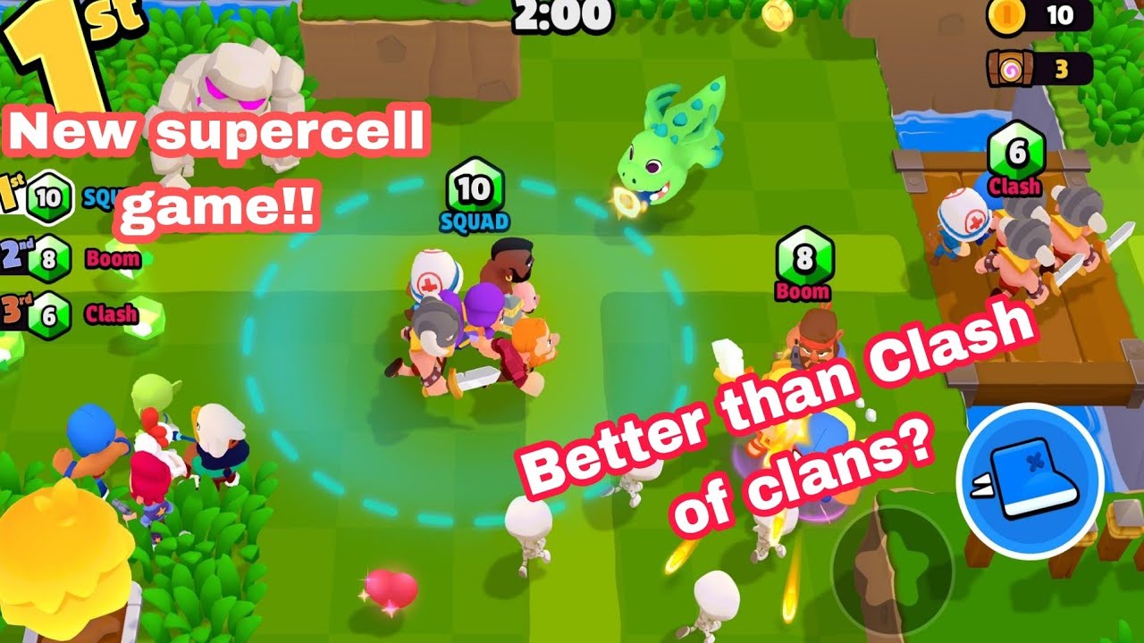 Squad Busters Gameplay 😲 New supercell game - YouTube