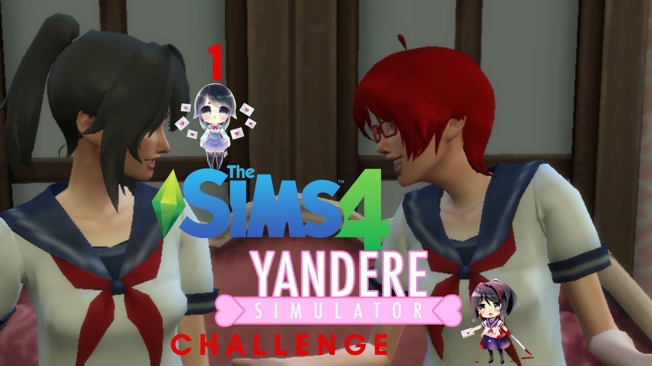 Talking to Info-Chan || The Sims 4 Yandere Simulator Challenge (Part 1 ...
