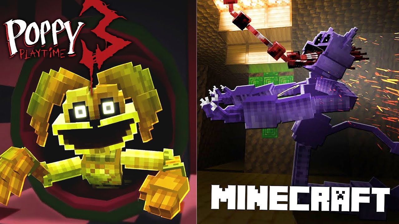 POPPY PLAYTIME 3 MINECRAFT FULL REALISE -Deep Sleep IN Minecraft - YouTube
