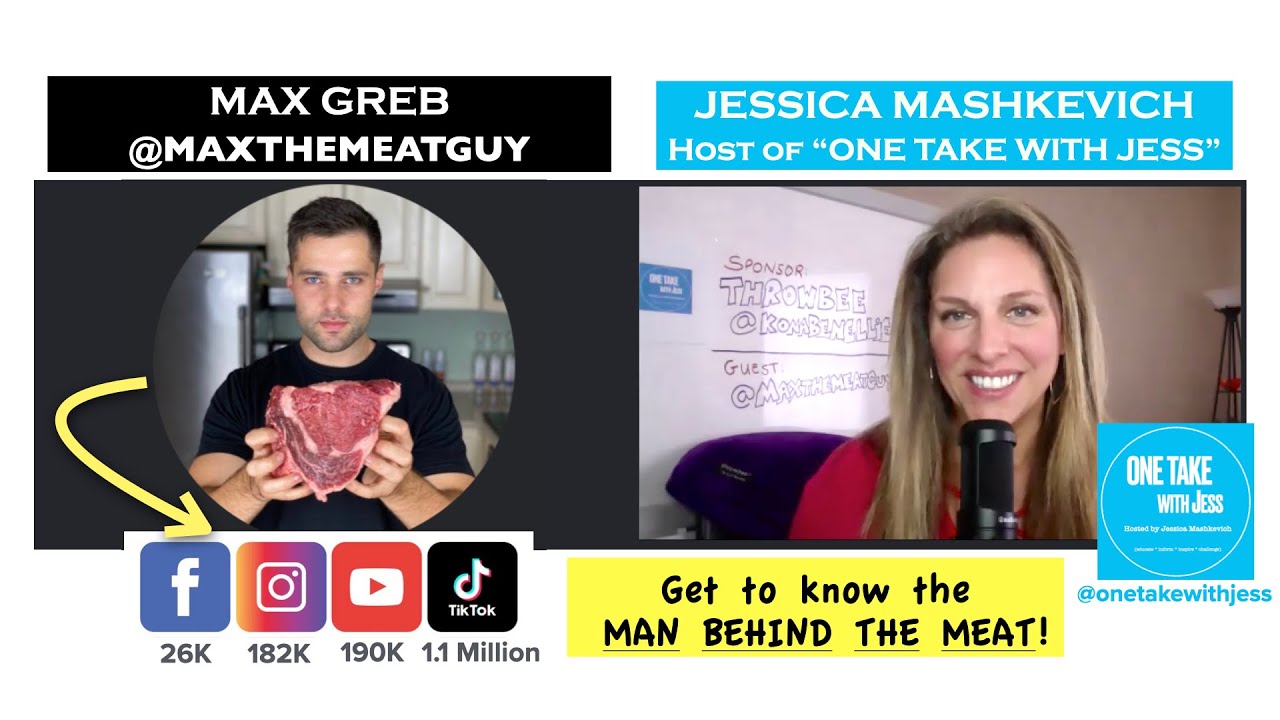 #34 Known as @MAXTHEMEATGUY to millions, on ONE TAKE WITH JESS. Get to ...