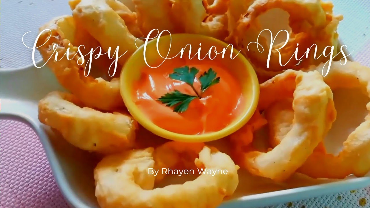 Onion Rings subukan mo nang lutuin mahal mo naman sya eh! - YouTube