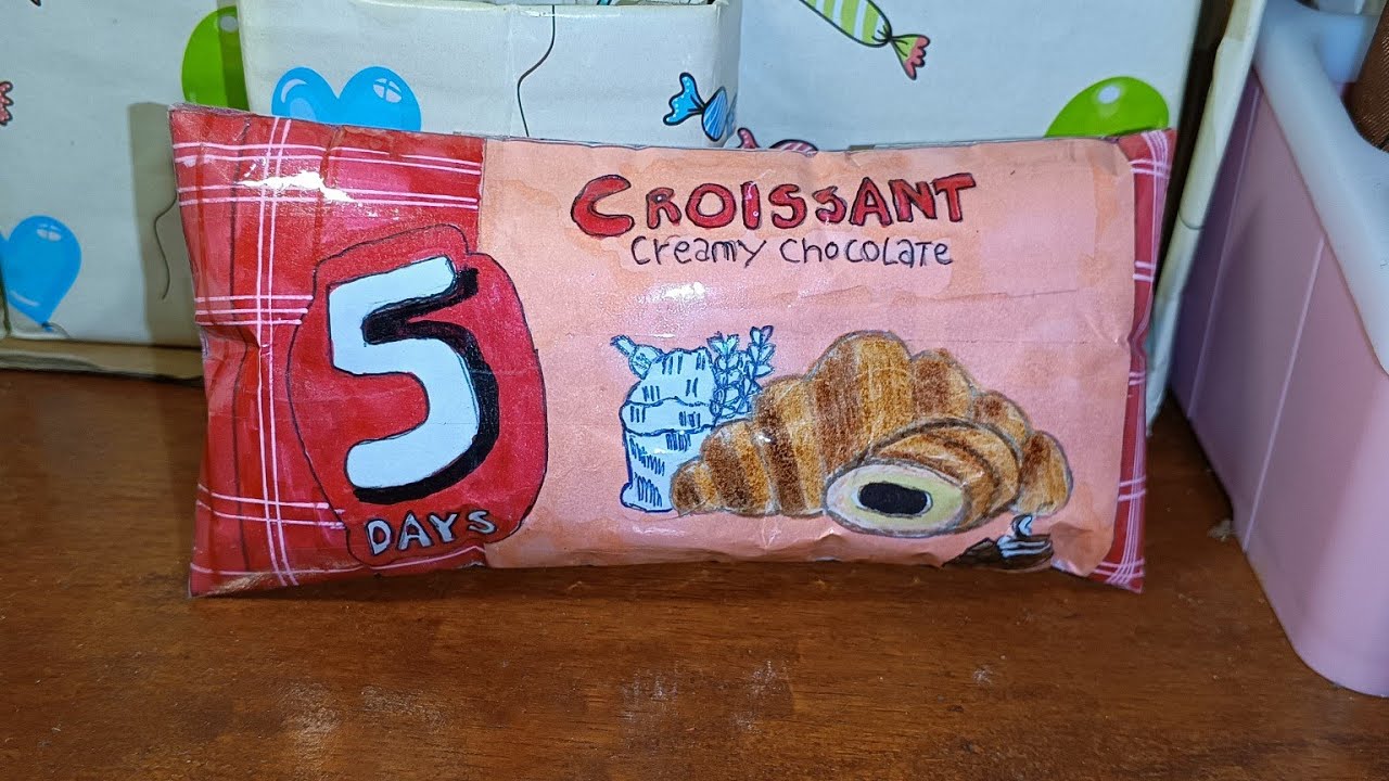 CARA MEMBUAT PAPER SQUISHY CROISSANT 🥐‼️ - YouTube