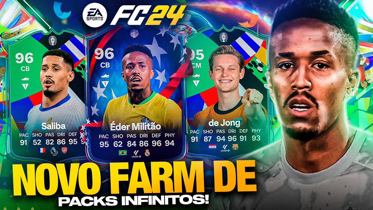FC 24: NOVO FARM INFINITO DE PACKS - 💥 CONSIGA MUITOS PACKS DE GRAÇA 💥 ...
