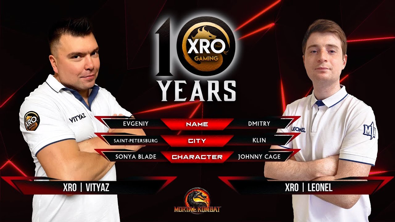 VITYAZ vs LEONEL feat. CHEAPEDDIE | XRO GAMING - 10 ЛЕТ! | MORTAL KOMBAT 9 - YouTube