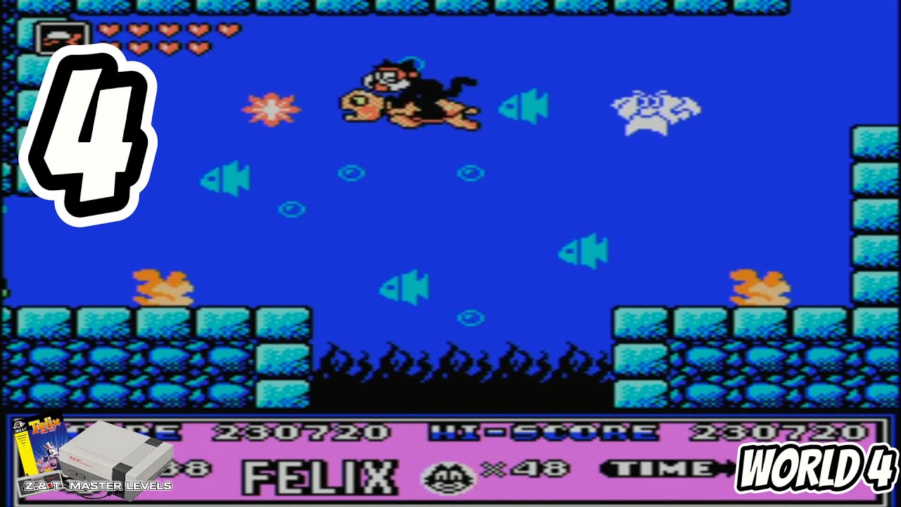 Felix the Cat - Nintendo Nes - World 4 - YouTube