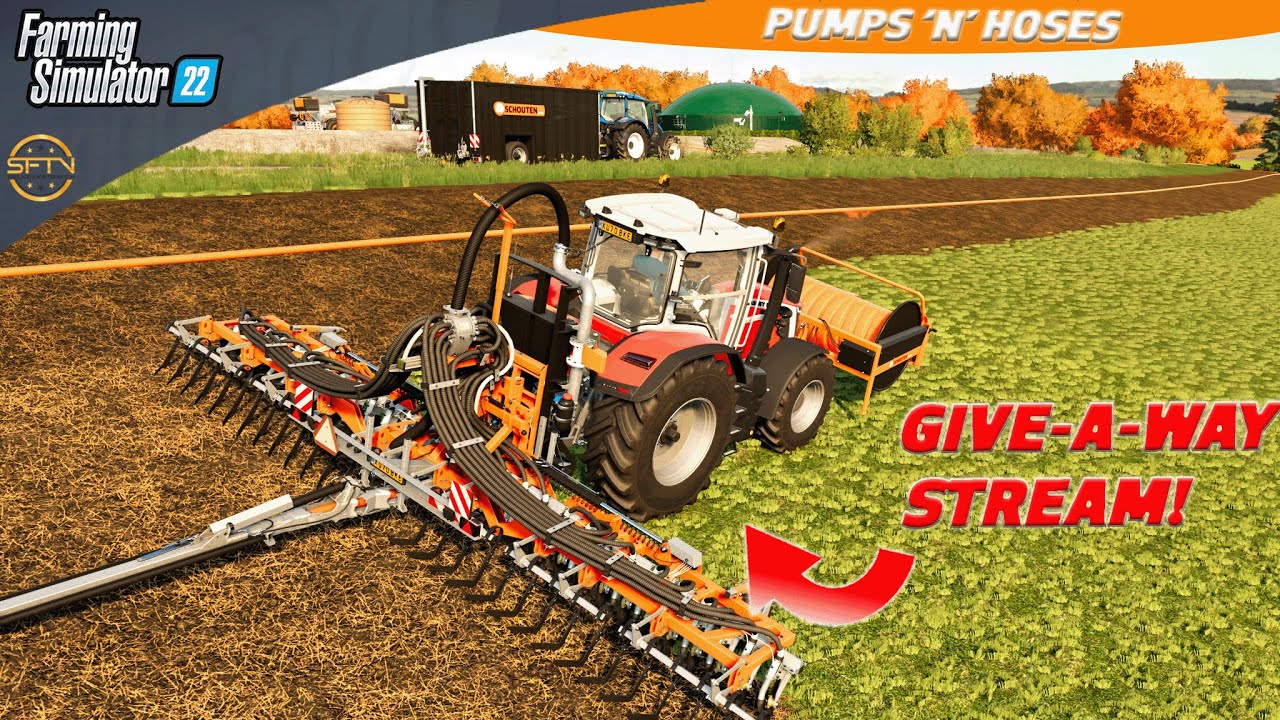 PUMPS 'N' HOSES DLC - PC COPY GIVEAWAY| Farming Simulator 22 EARLY ...