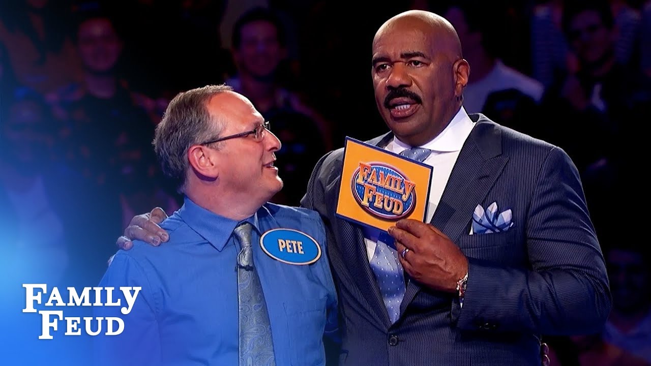 Pete's answer STUNS Steve Harvey in Fast Money! - YouTube