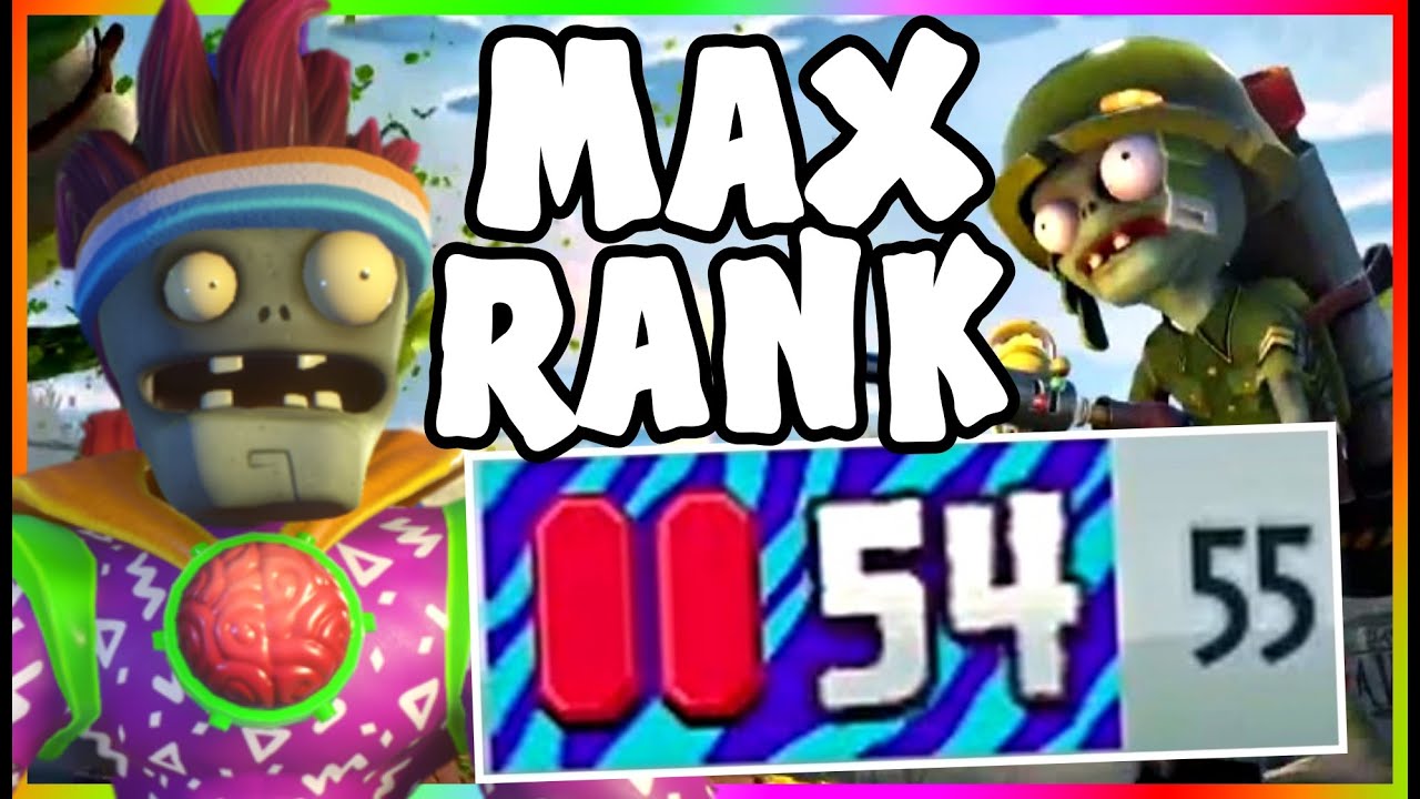 THE MOMENT I GOT MAX RANK IN GARDEN WARFARE 2 - YouTube