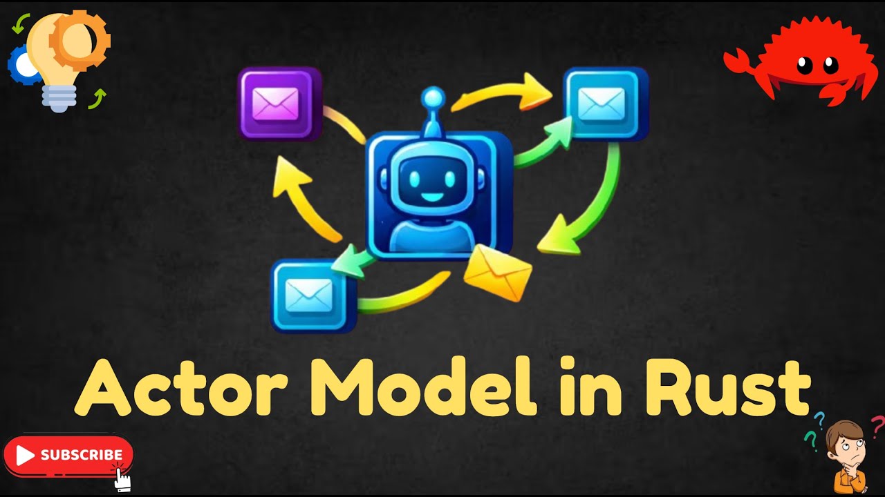 Actor Model in Rust | Concurrency Made Safe & Easy | No More Data Races ...