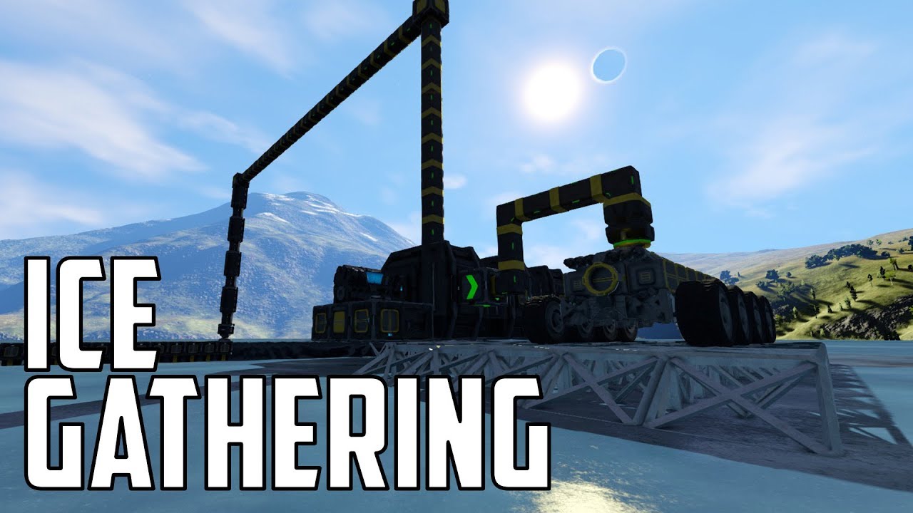 Space Engineers - S1E23 'Gathering Ice' - YouTube