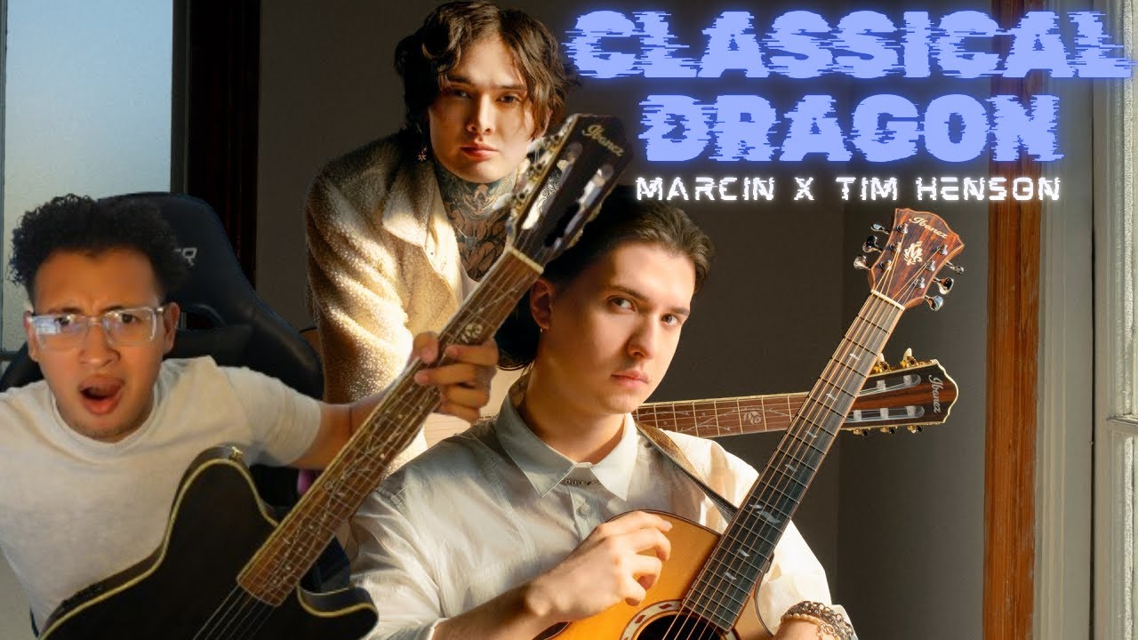 Guitarist Reacts to Marcin ft. Tim Henson - Classical Dragon - YouTube