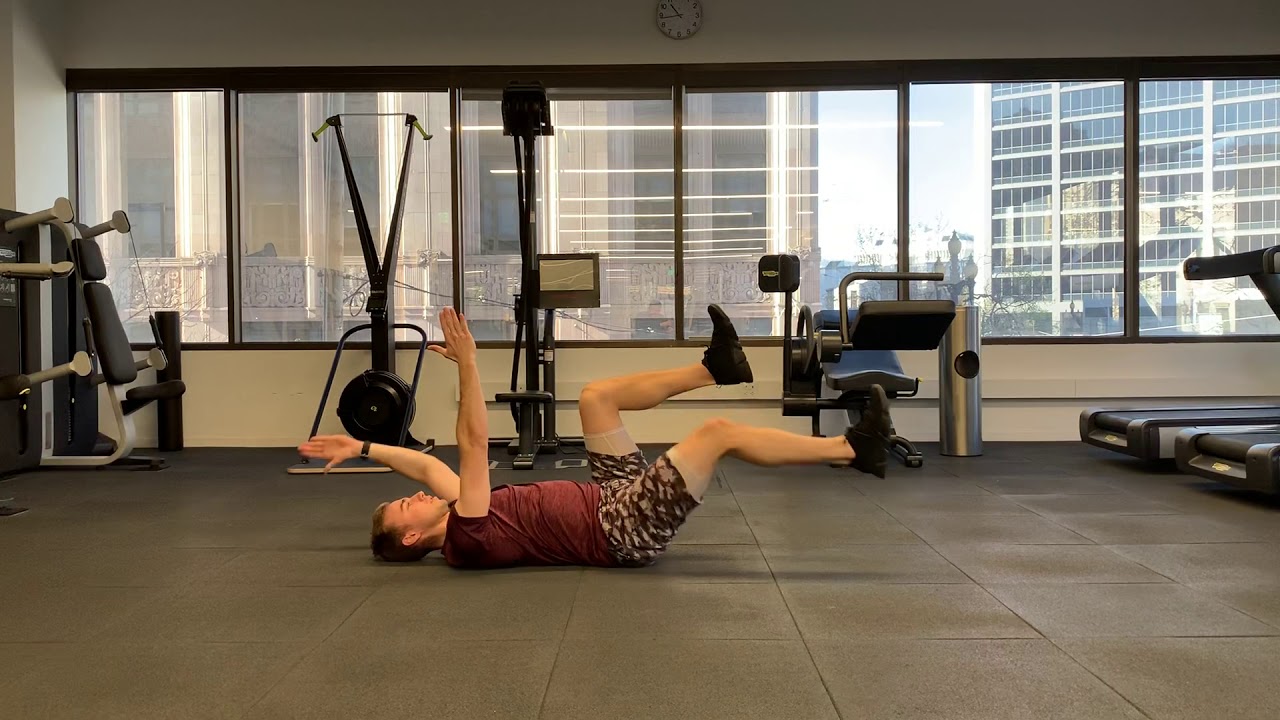 Dead Bug + Single Arm\Single Leg Extension - YouTube